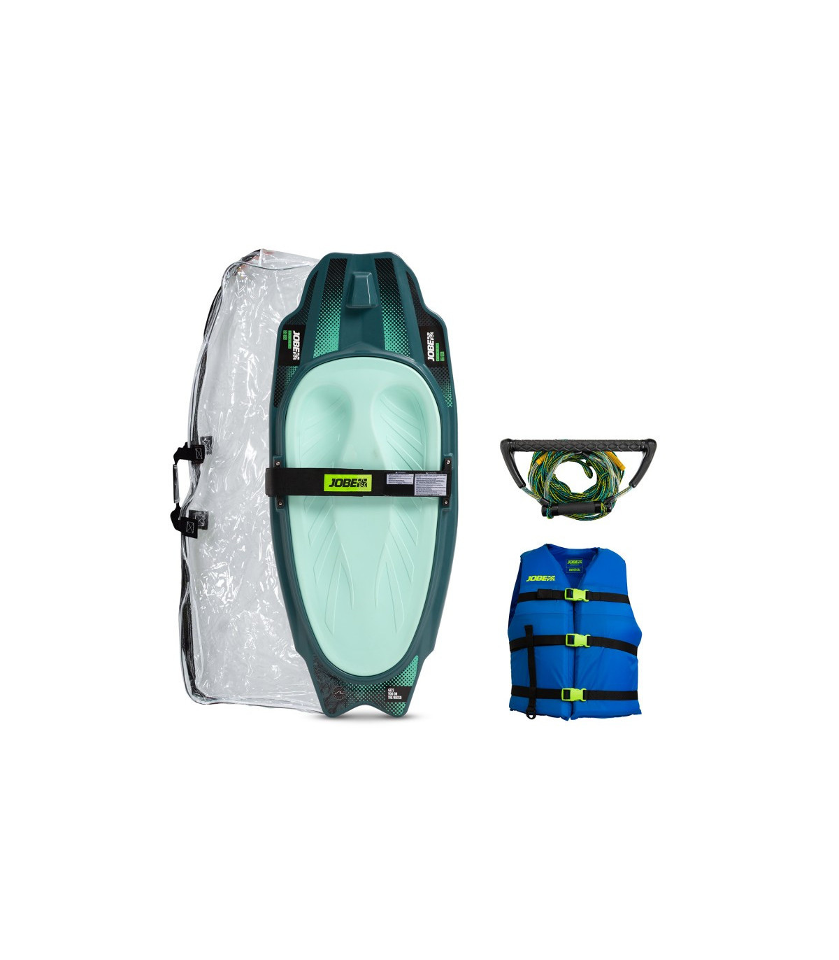 Jobe Slash Kneeboard Atlantic Green Package